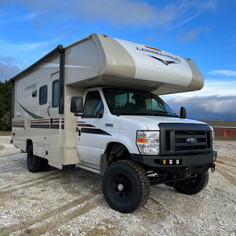 4×4 Conversion 7.3 GAS E350 (with our axle) | Ujoint Offroad
